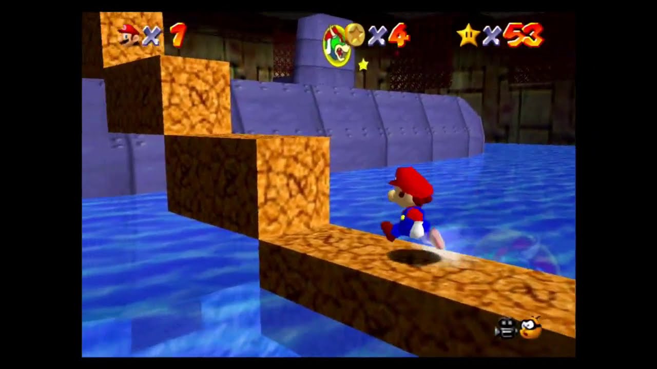 Board Bowser's Sub - Super Mario 64 HD (Super Mario 3D All Stars) - YouTube