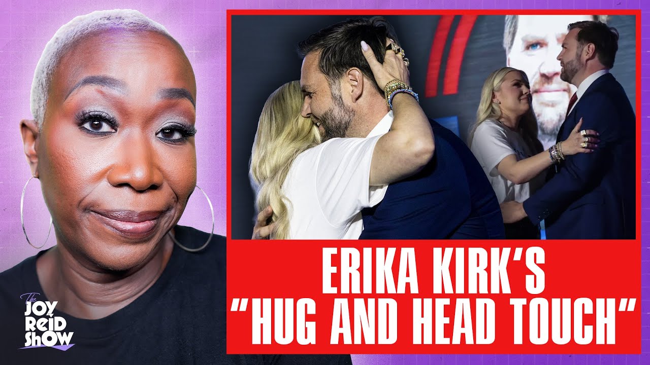 Joy Responds To Erika Kirk's "Hug and Head Touch" Offer | The Joy Reid Show - YouTube