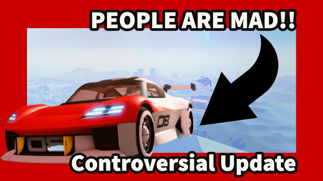 PLAYERS ARE MAD AT THIS CONTROVERSIAL NEWS |Roblox Jailbreak - YouTube