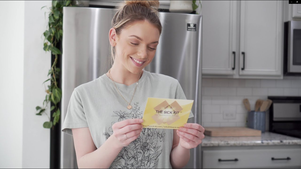 The Sick-Kit Original Box of Wellness Care Package - YouTube