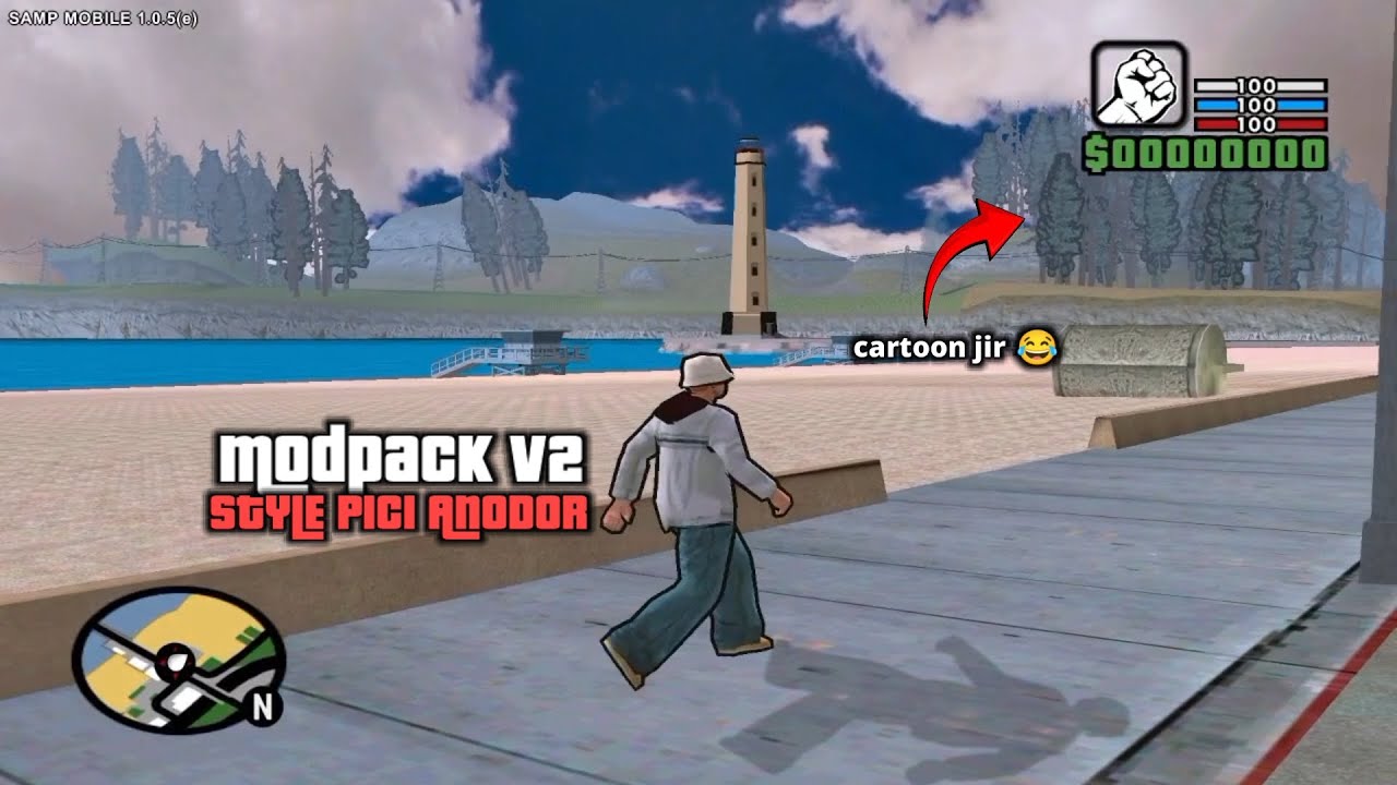 MODPACK STYLE PC SAMP ANDROID JIR - GTA SAMP ANDROID - YouTube