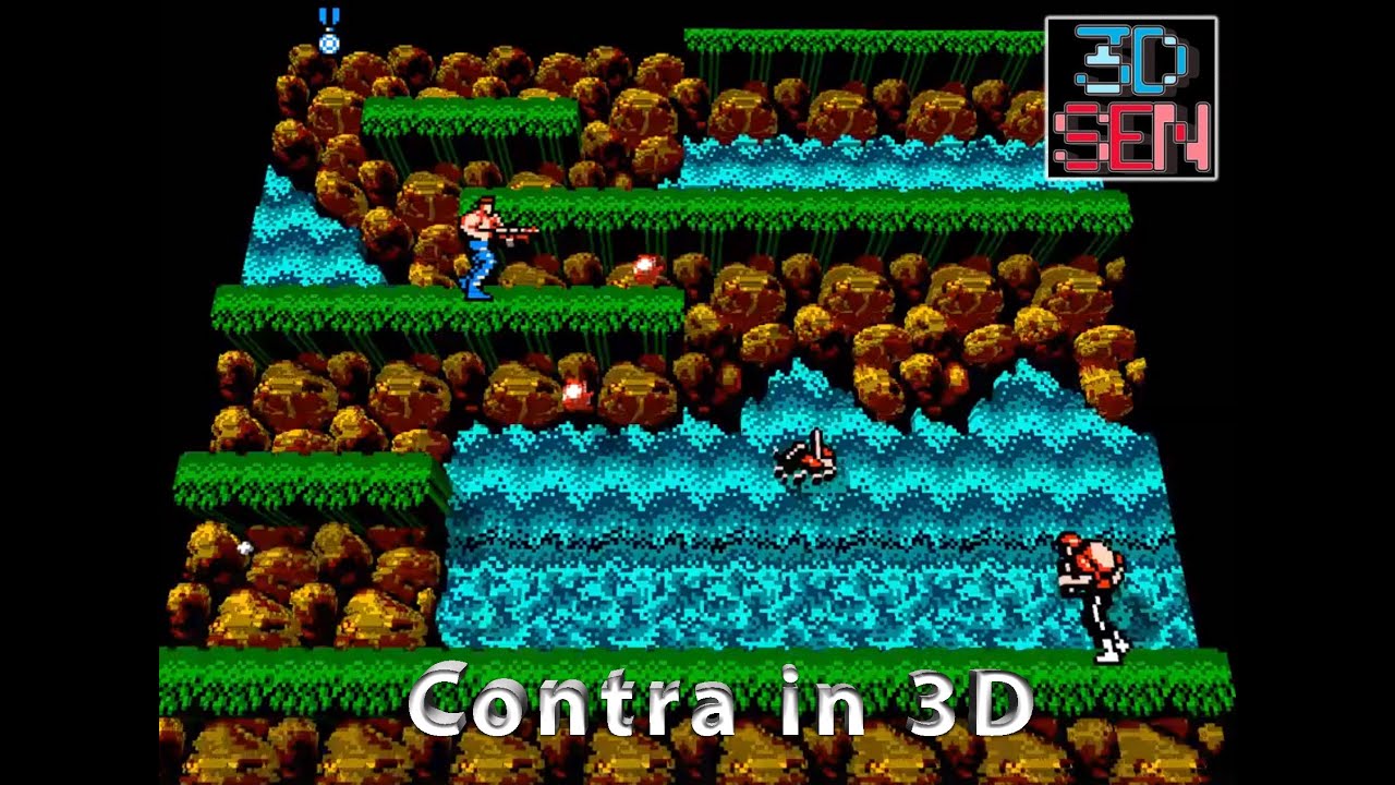 Contra in 3D ! 3Dsen - YouTube