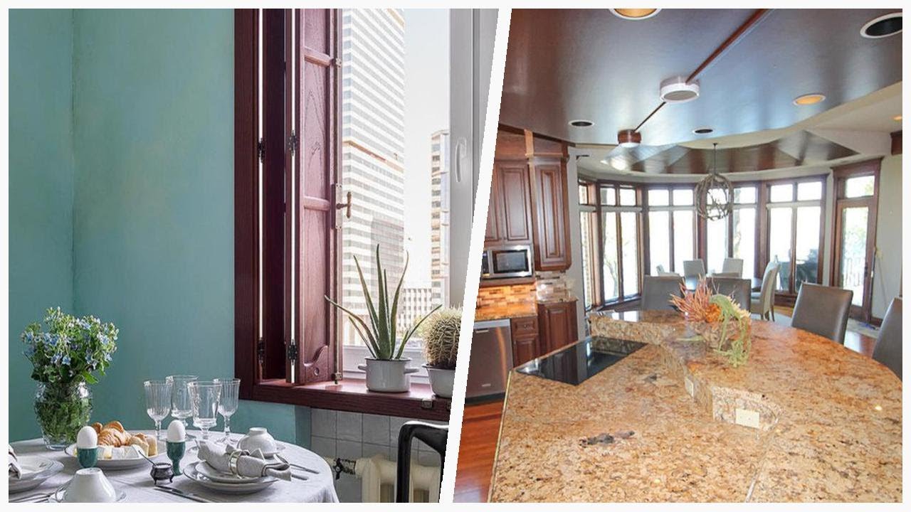 75 Kitchen With Multicolored Backsplash And Orange Countertops Design ...