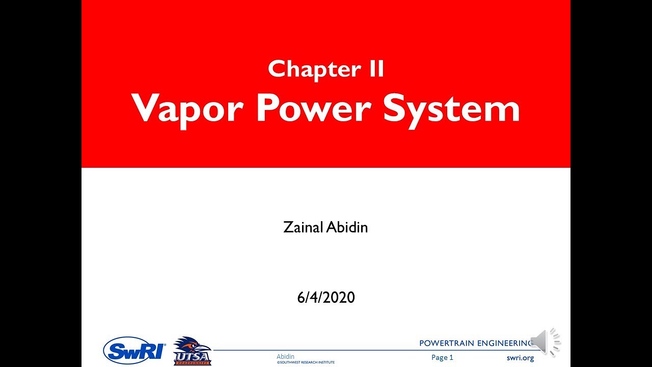 02 Vapor Power Systems THERMO II - YouTube