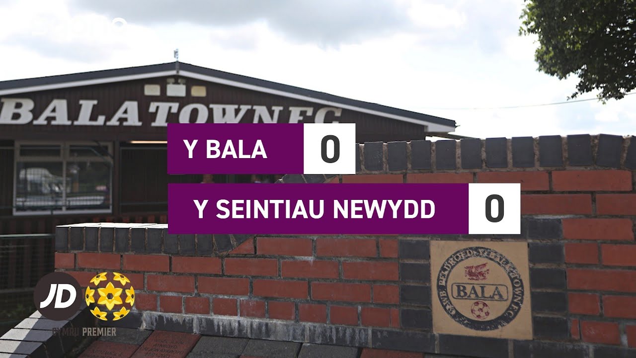 Y Bala 0-0 Y Seintiau Newydd | Uchafbwyntiau | Highlights JD Cymru ...