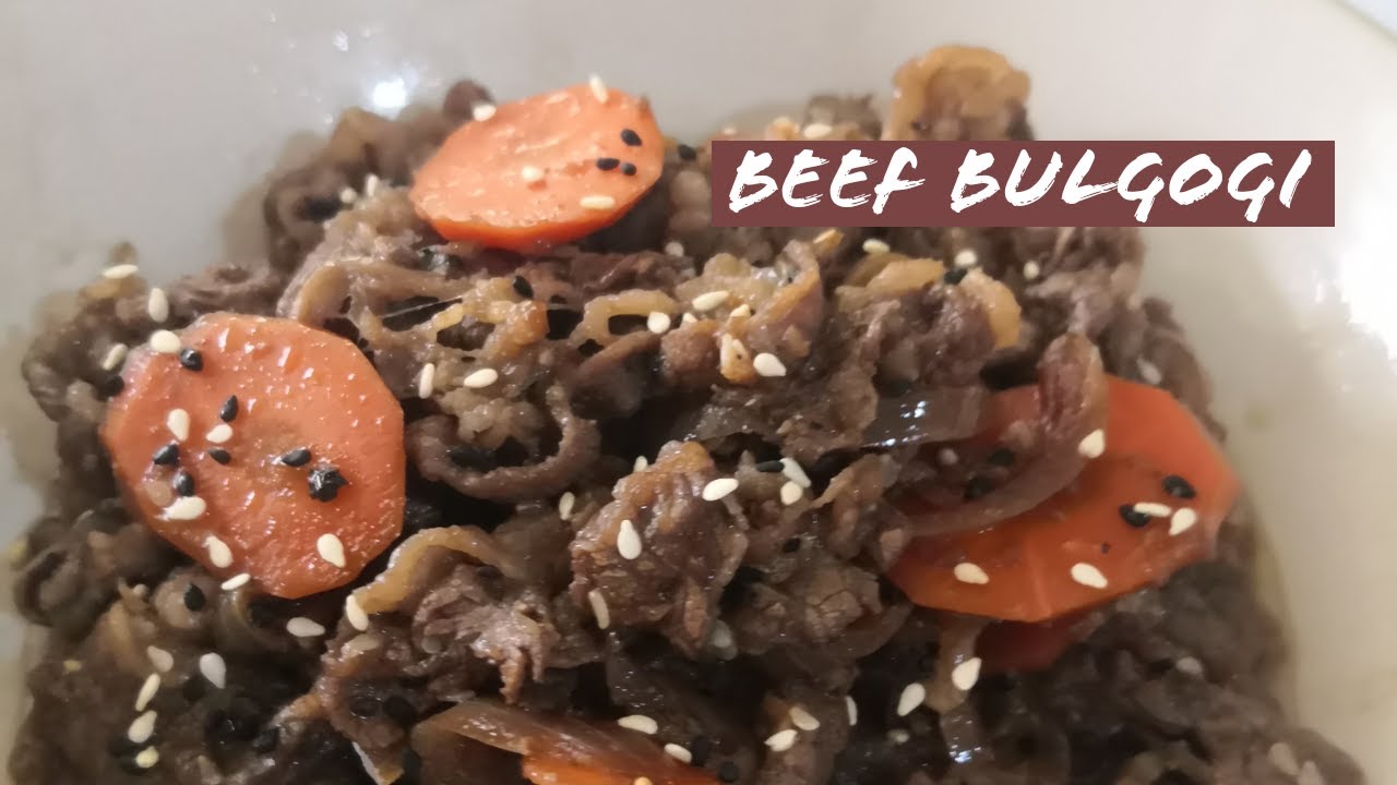 Beef Bulgogi Recipe | The Cooking Whale - YouTube