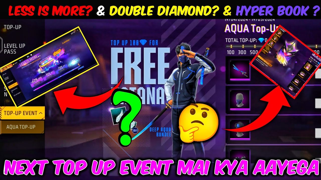 FF NEXT TOP-UP LESS IS MORE? OR NOT | NEXT TOP-UP EVENT MAI KYA AYEGA | FF NEXT TOP-UP CONFIRM ...
