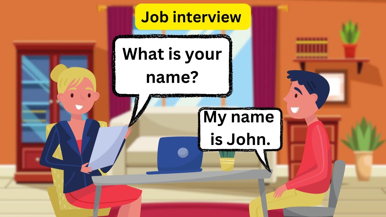 Job interview Tell English Conversation Practice Improve Speaking by ...