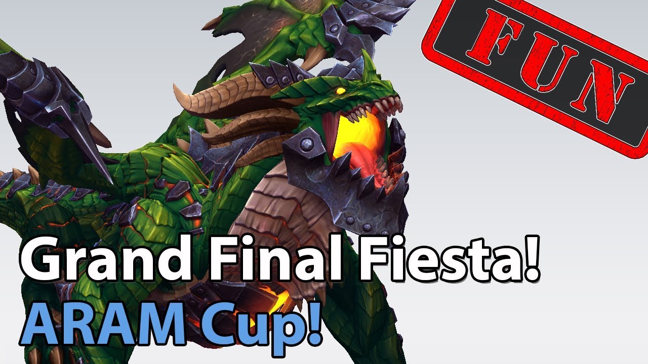 ARAM Cup - Grand Final Fiesta - Heroes of the Storm Brawl - YouTube