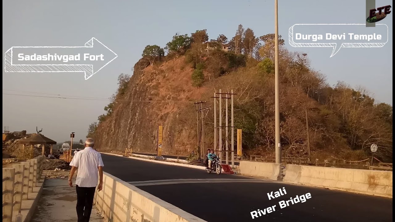 Sadashivgad Fort, Durga Devi Temple of Sadashivgad and Kali River ...