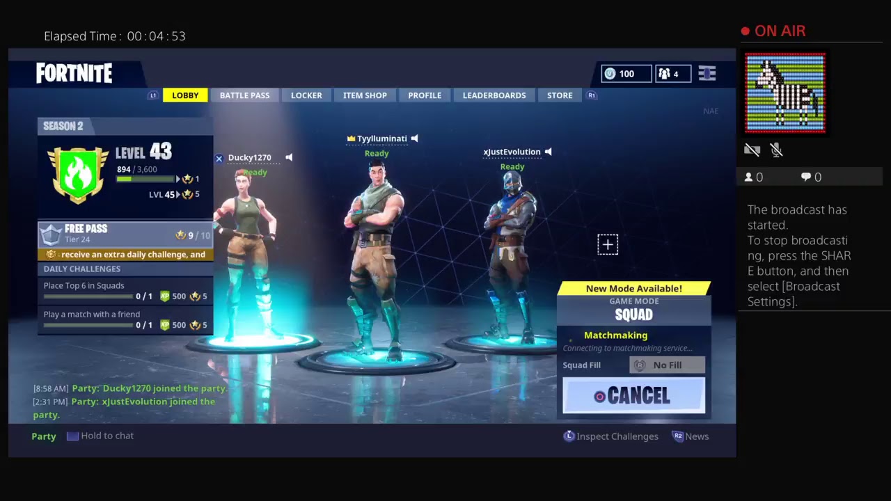 Fortnite with frans - YouTube