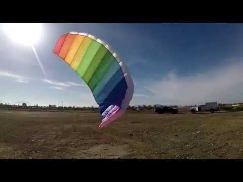 ParaKite- The ultra fun indestructible trick kite. - YouTube