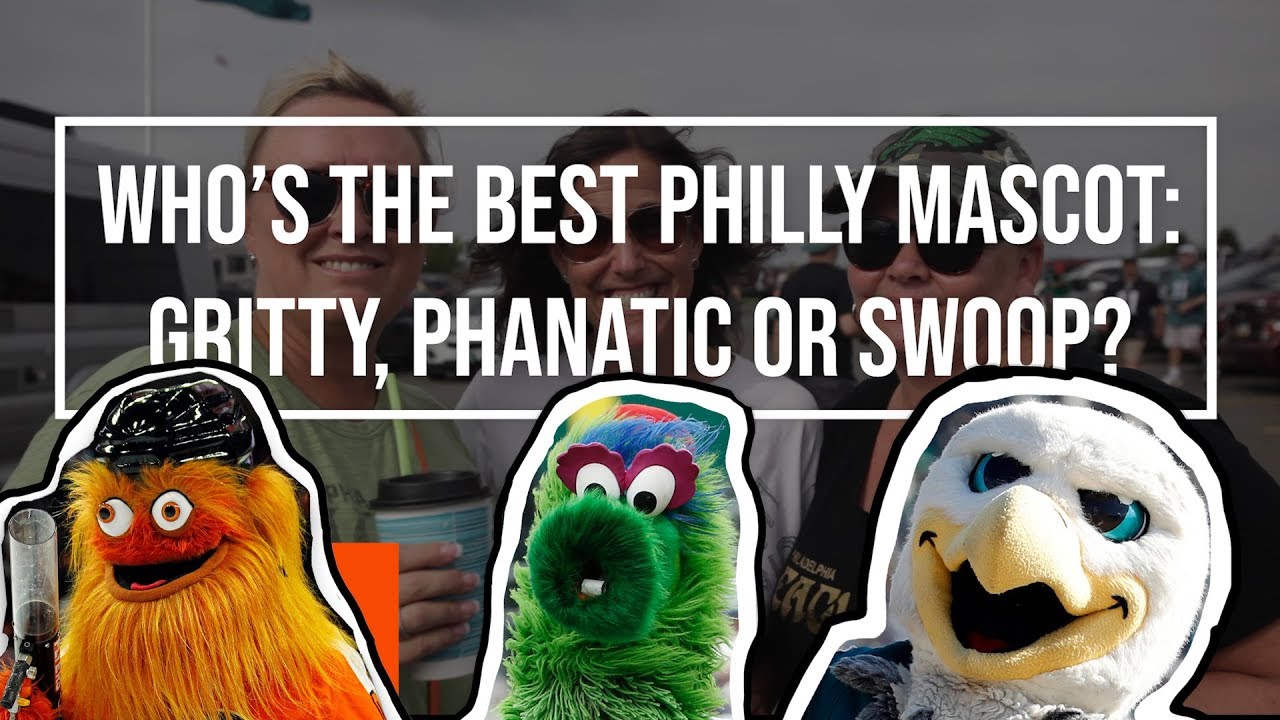 Gritty vs. Phillie Phanatic vs. Swoop: Who is the best Philadelphia ...