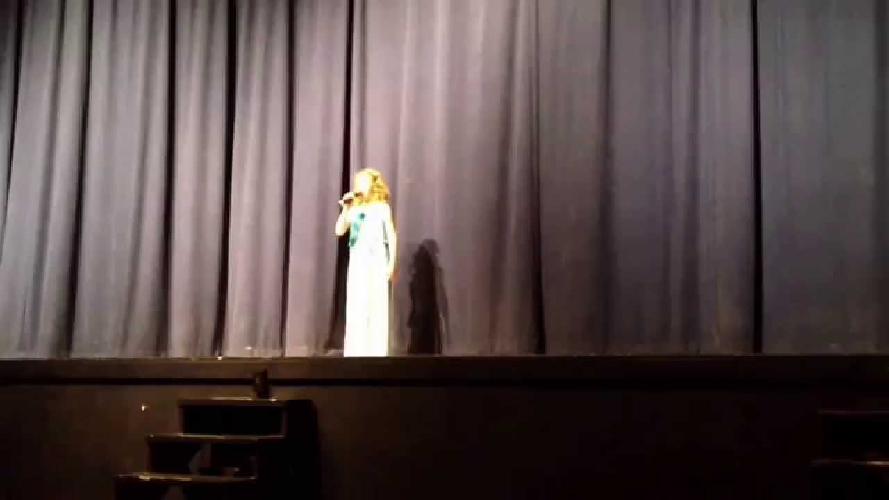 10 Year Old Kayleigh Collins Sings Let It Go - YouTube