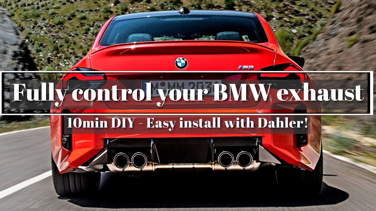 Control your BMW exhaust with the Dahler controller - Get the full ...