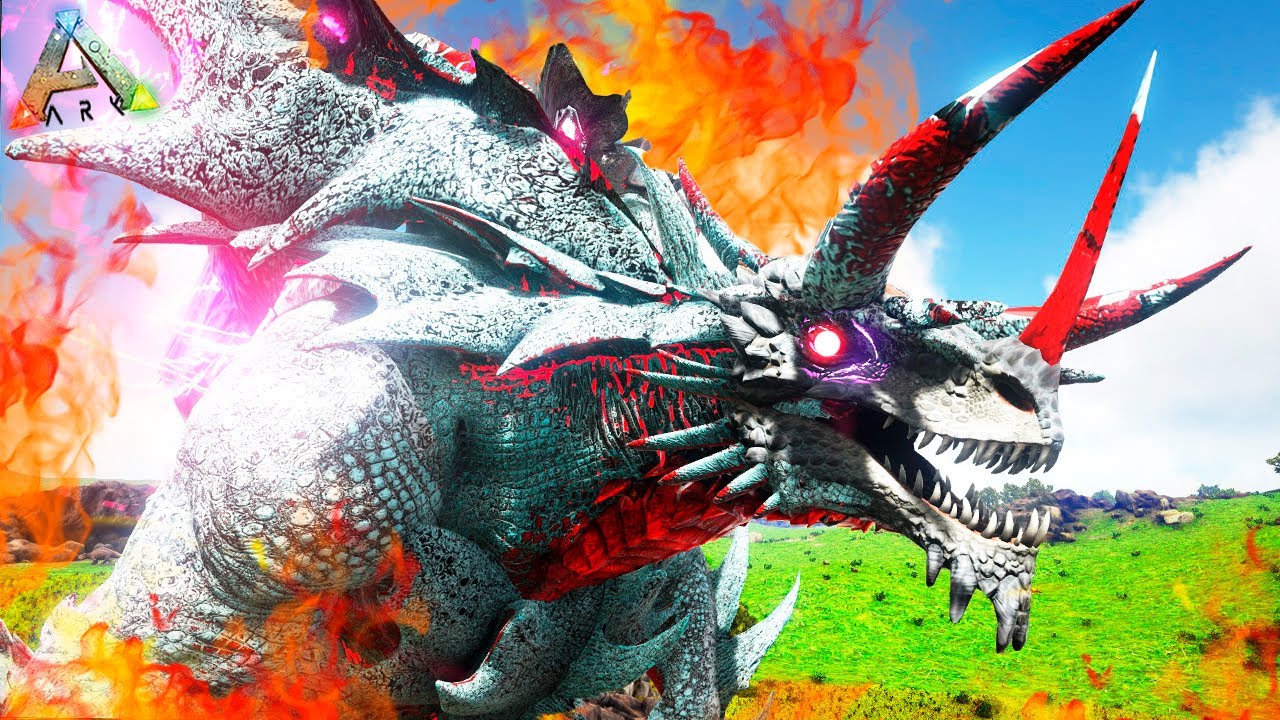 EL DINOSAURIO TITAN INFERNAL: KAITAN KAIJU | ARK SURVIVAL EVOLVED - YouTube