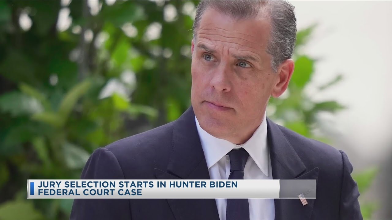 Jury Selection Starts In Hunter Biden Federal Court Case - YouTube