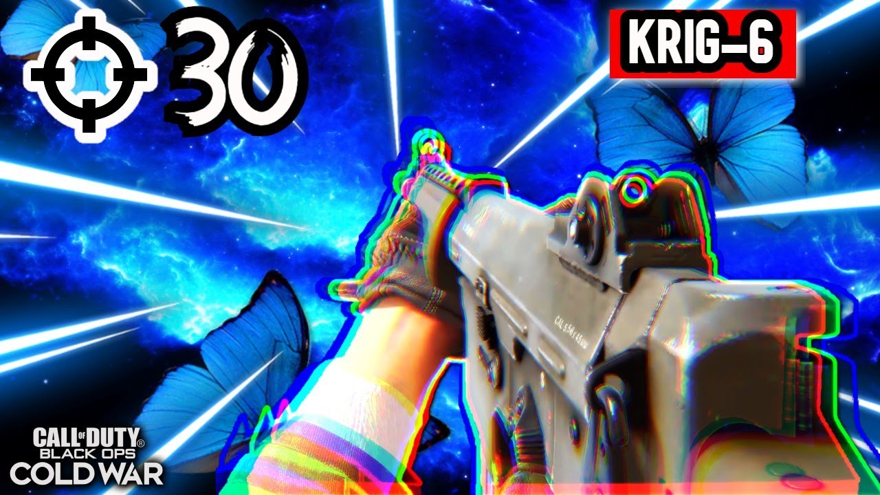 "KRIG 6 IS OP" | CALL OF DUTY COLD WAR 30 KILLS | COD LIVE 2! - YouTube