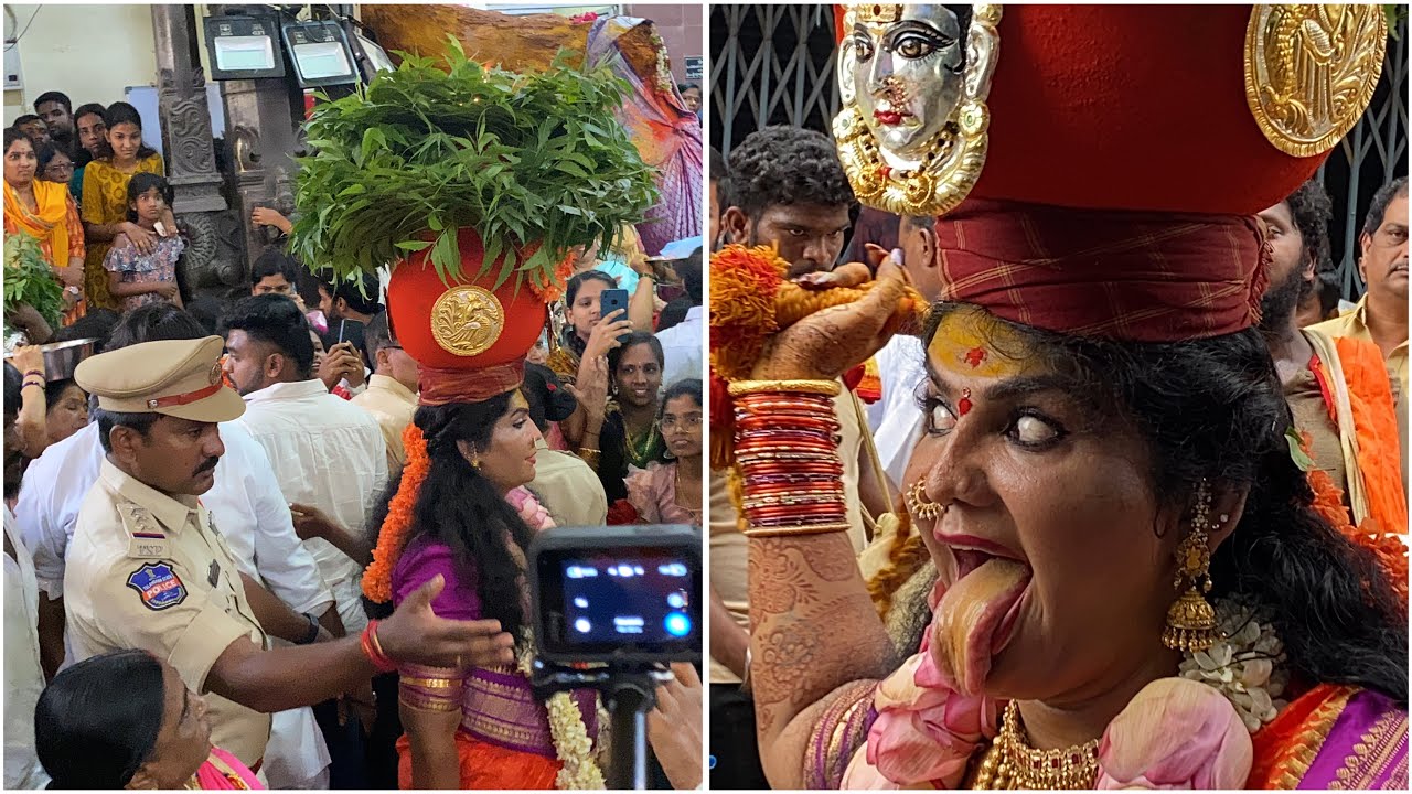 Shyamala Bonam 2024 | Jogini Shymala At Secunderabad Ujjain Mahankali ...
