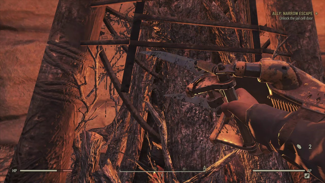 Fallout 76 Wastelanders - Cultist Prospects Mole Miner Gauntlet Combat ...