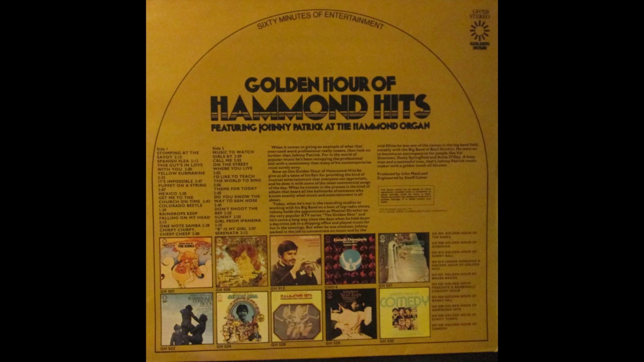 Johnny Patrick Get me to the Church on Time - YouTube