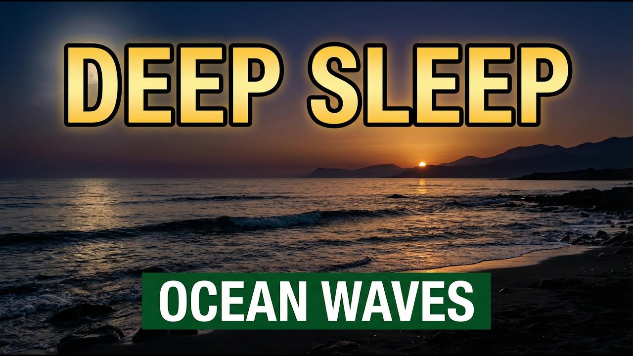 Calming Ocean Sunset Ambience 4K Ultra HD 1 Hour | Peace Pulse Melodies ...