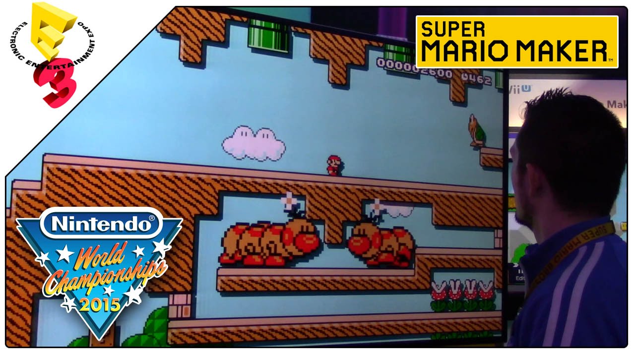Super Mario Maker E3 Demo - Nintendo World Championships Level 2! - YouTube