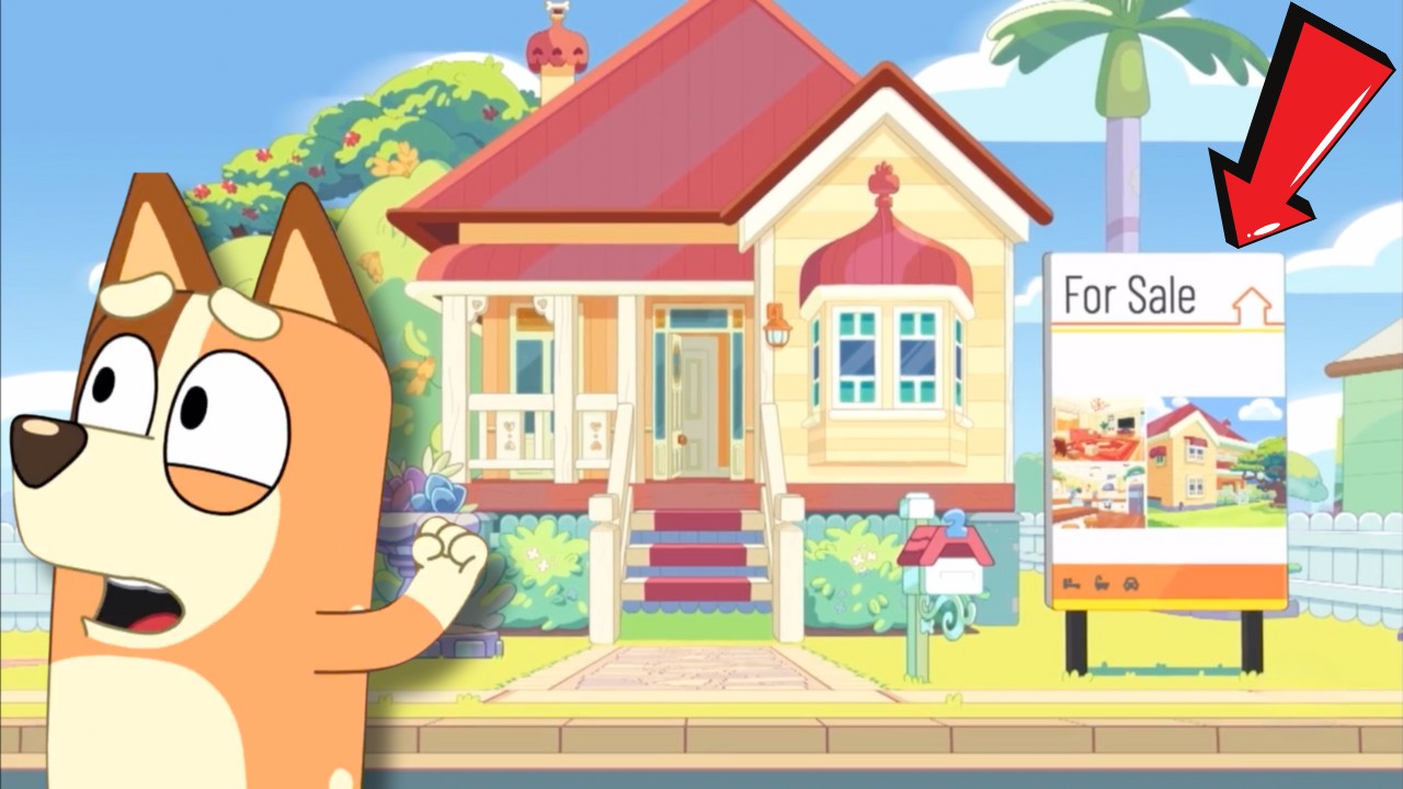 OMG Bluey House is FOR SALE!!! (Ghost Basket end scene reveal!..what ...