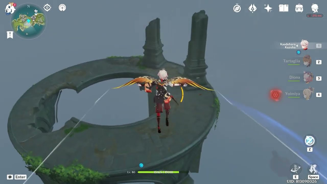 2.8 GAA Minacious isle invisible platform under rain - YouTube