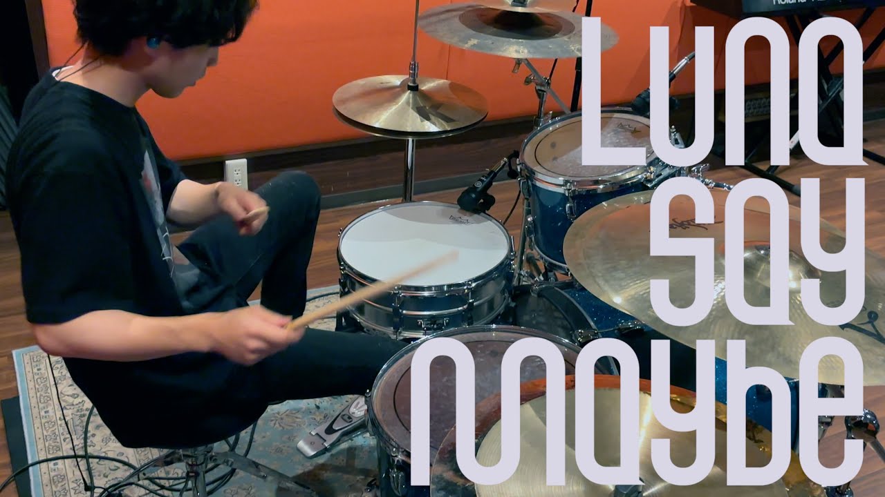 Luna say maybe/初星学園 月村手毬(学園アイドルマスター)【drum cover】 - YouTube