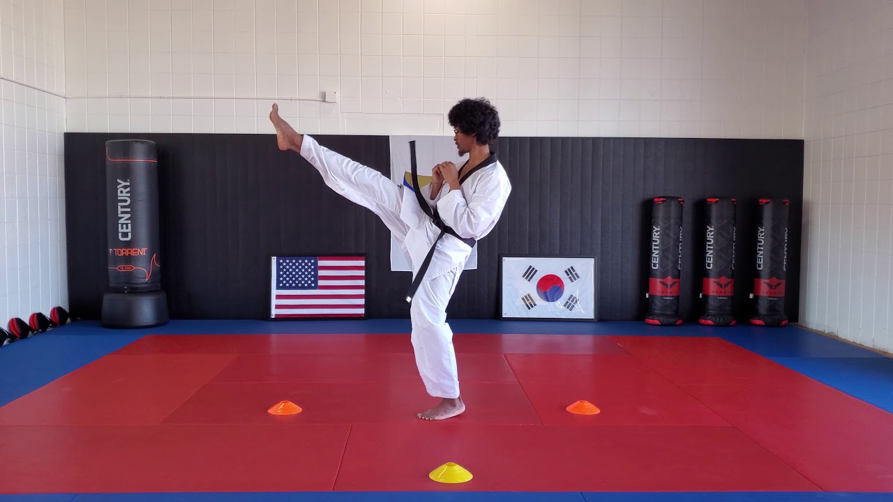 4 Corners Front Kick Drill - YouTube