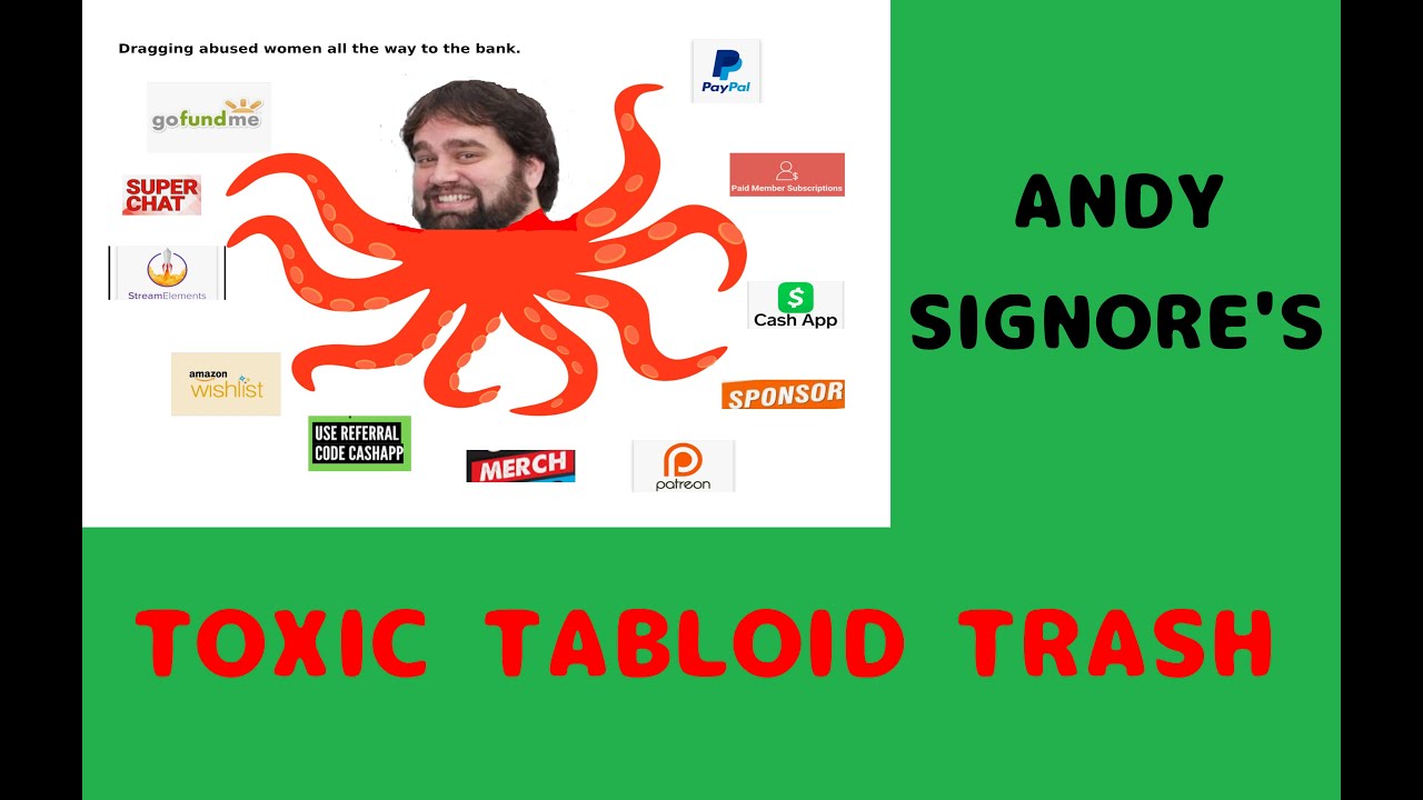 Andy Signore's Toxic Tabloid Trash - YouTube
