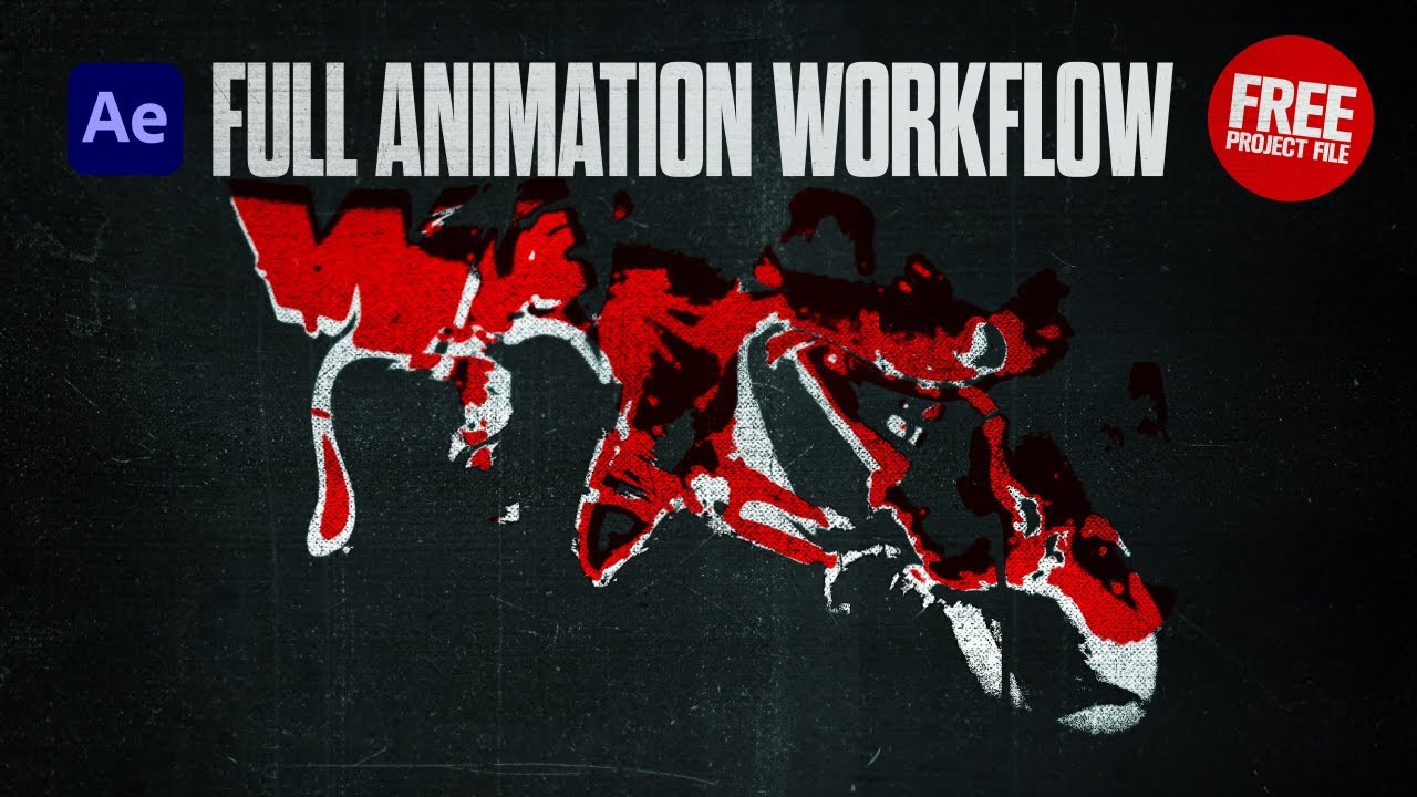 Grunge Liquid Warp Text | After Effects Animation Workflow - YouTube
