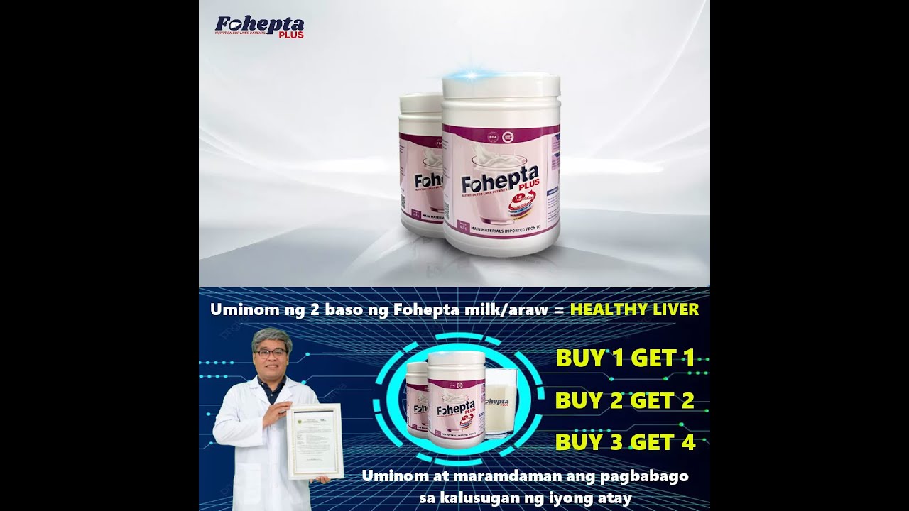 Fohepta Milk - Ang nangungunang produkto ng suporta sa paggamot sa ...