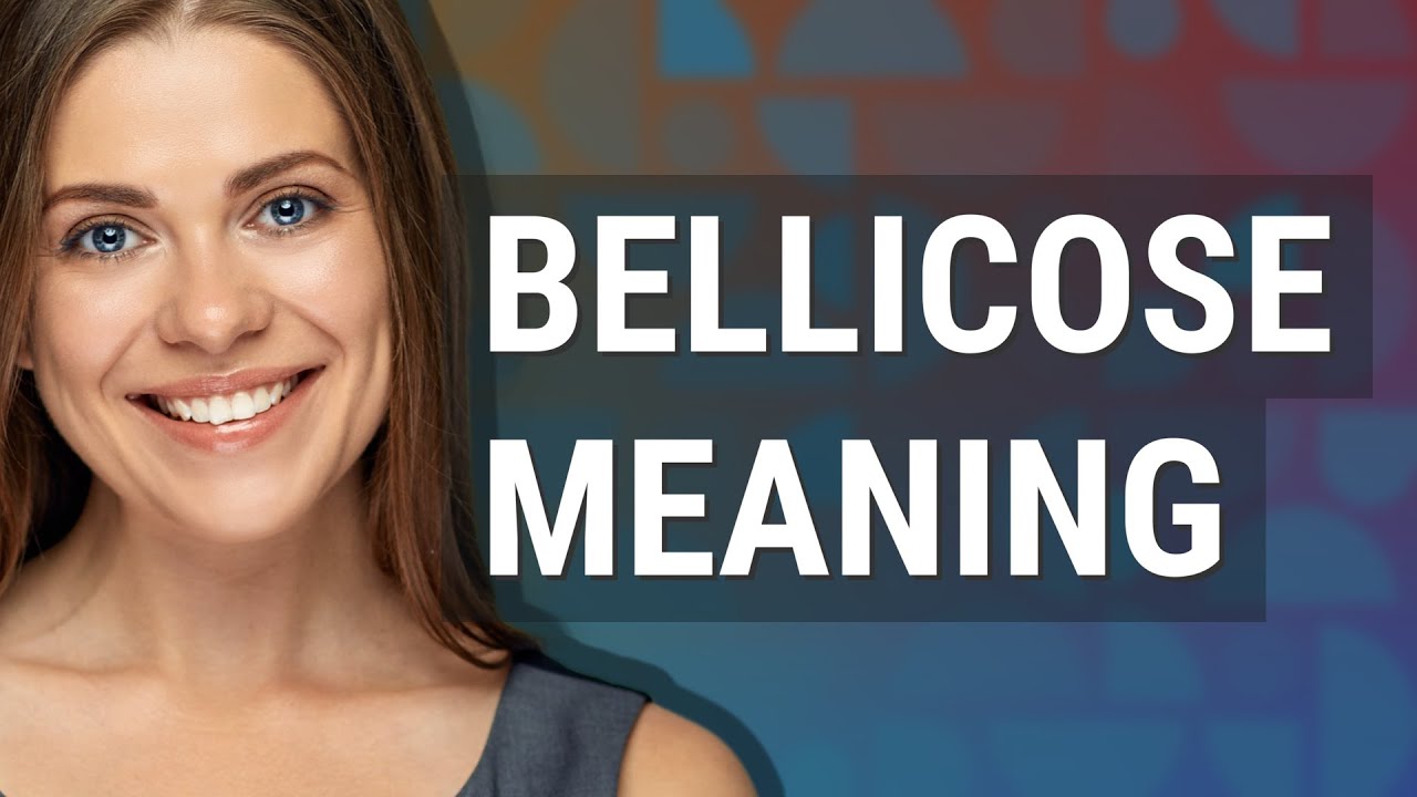 Bellicose | meaning of Bellicose - YouTube