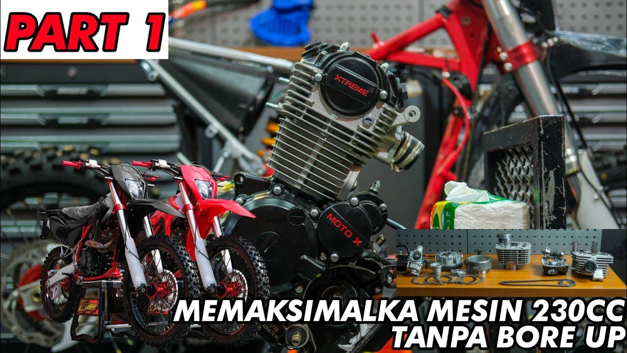 BEDAH MESIN DIABLO 230CC PART 1 - YouTube