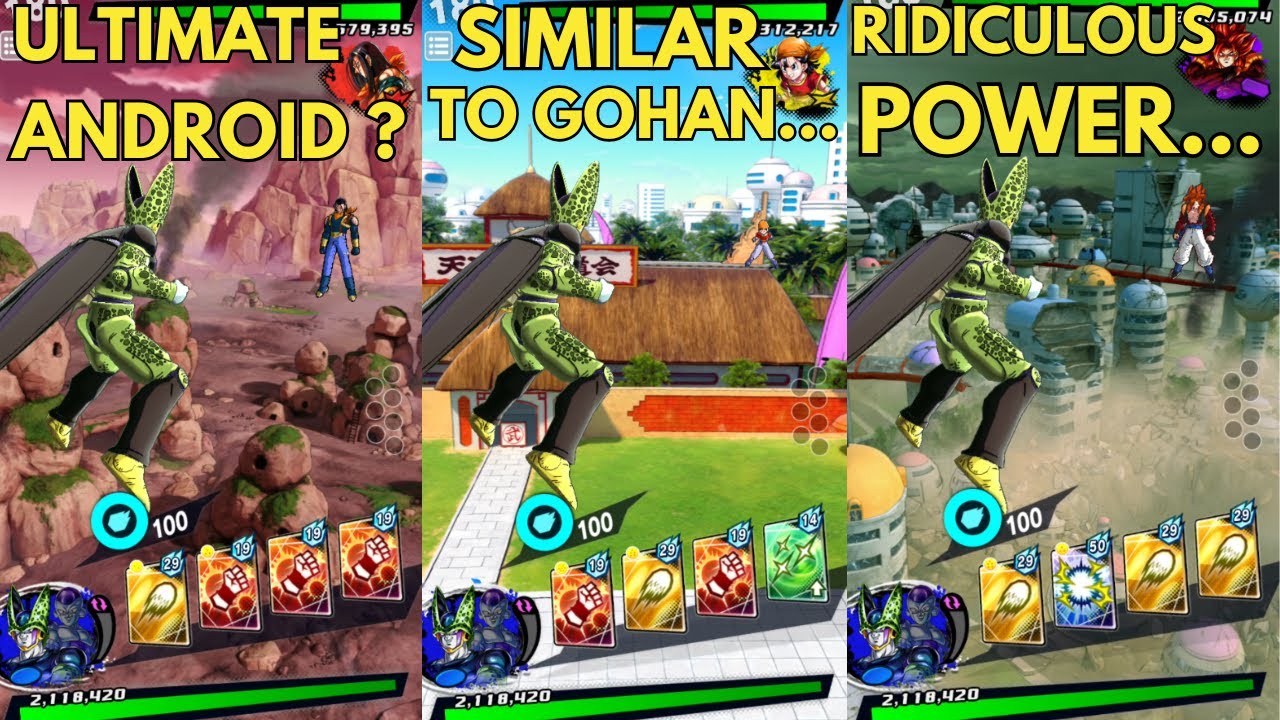 Cell Tag Frieza Special Quotes & Interactions Dragon Ball Legends ...