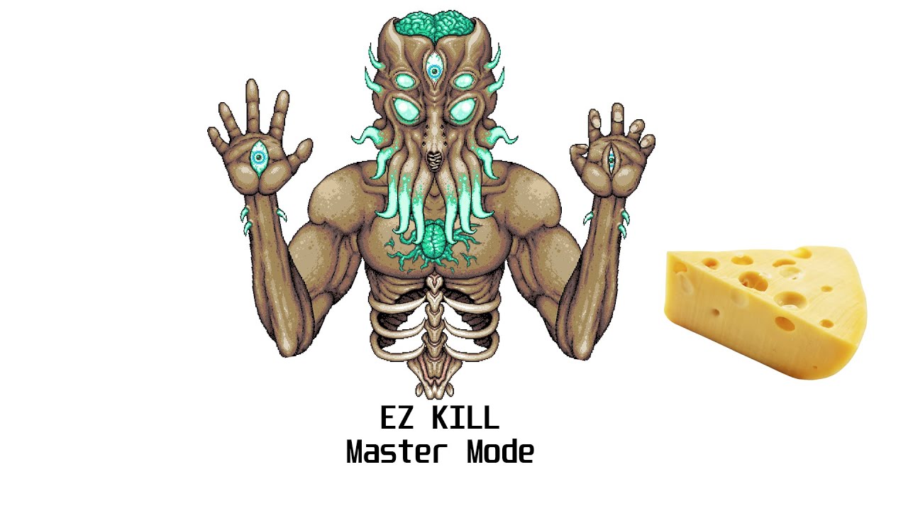 Terraria 1.4 - The Easiest Way to Beat the Moon Lord (Master Mode ...