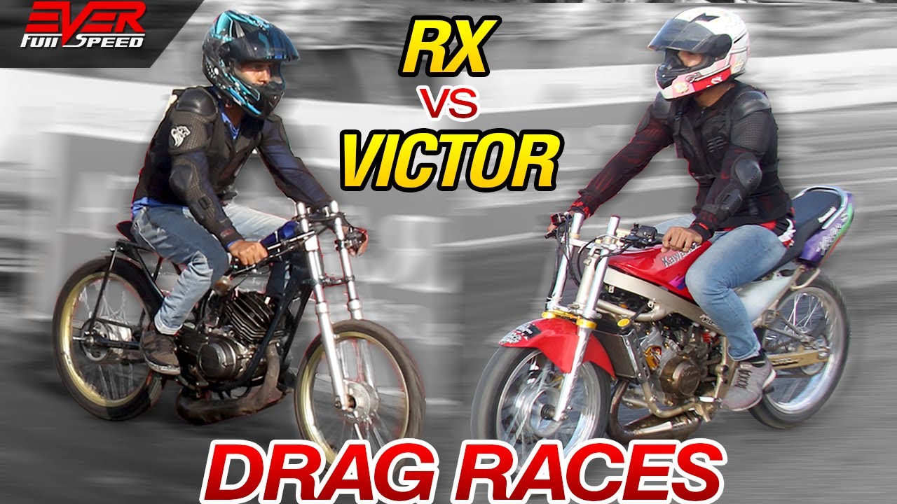 Yamaha RX modified 🆚 Kawasaki Victor / Ninja SS 150 🔥 DRAG RACING 🔥 ...