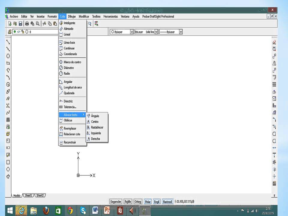 Elementos de Dibujo Draftsight - YouTube