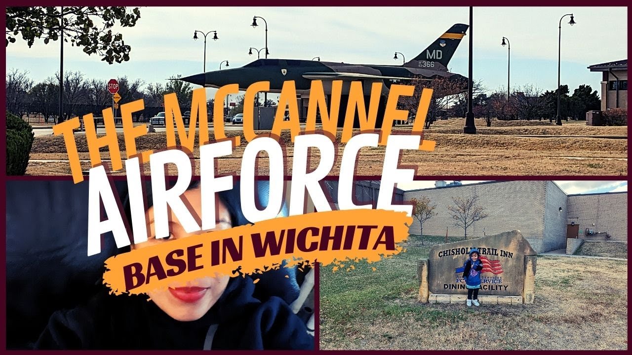 USA VLOGS🇺🇸 A day at McCannel Airforce Base in Wichita Kansas + Lunch ...