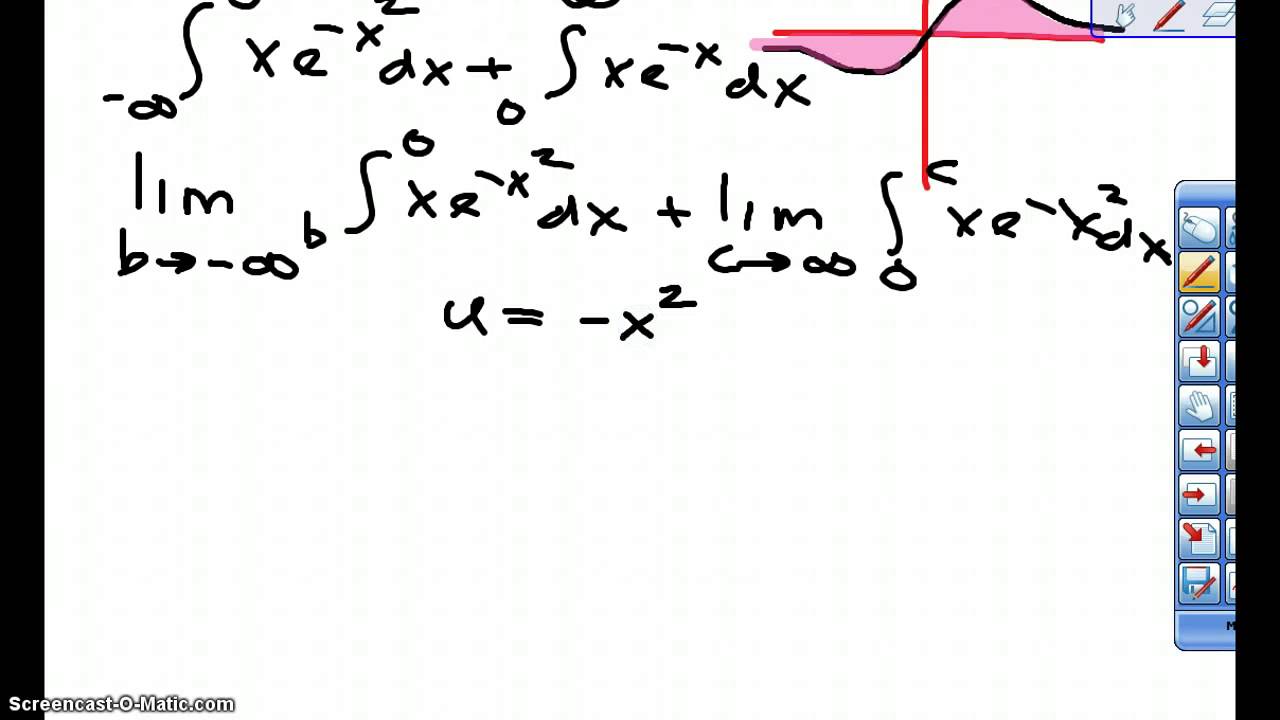 AP Calculus BC Improper Integrals #1 - YouTube