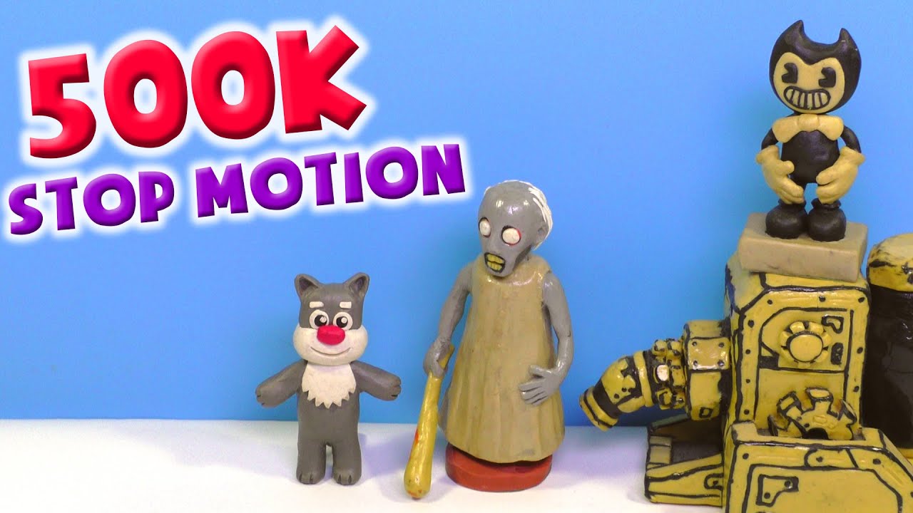 500k SUBSCRIBERS 💥 Stop Motion Animation with Clay - YouTube