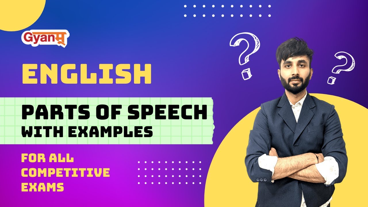 PARTS OF SPEECH - 1 | Learn English | English Grammar | Learn with ...