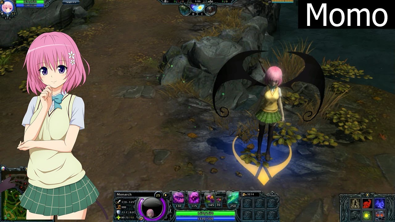 Hon Mod Anime Monarch Momo - YouTube