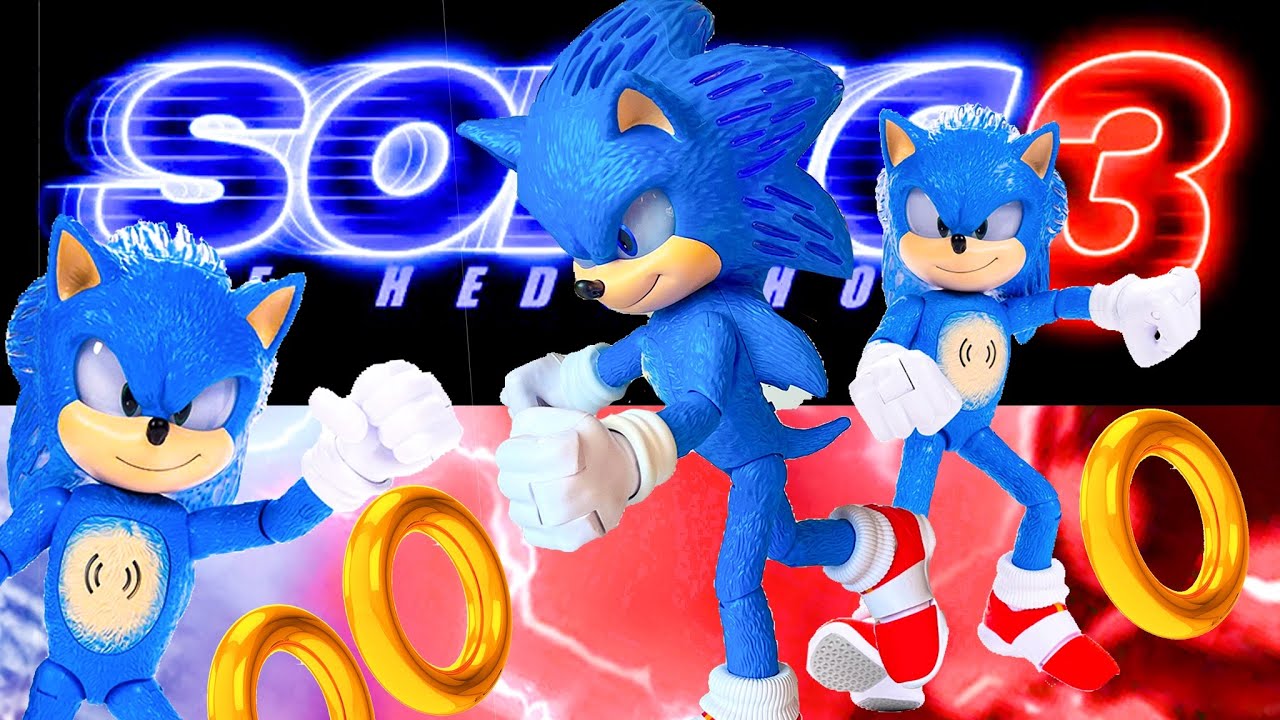 Sonic the Hedgehog 3 Movie : Ultimate Talking Sonic Toy Figure | This ...