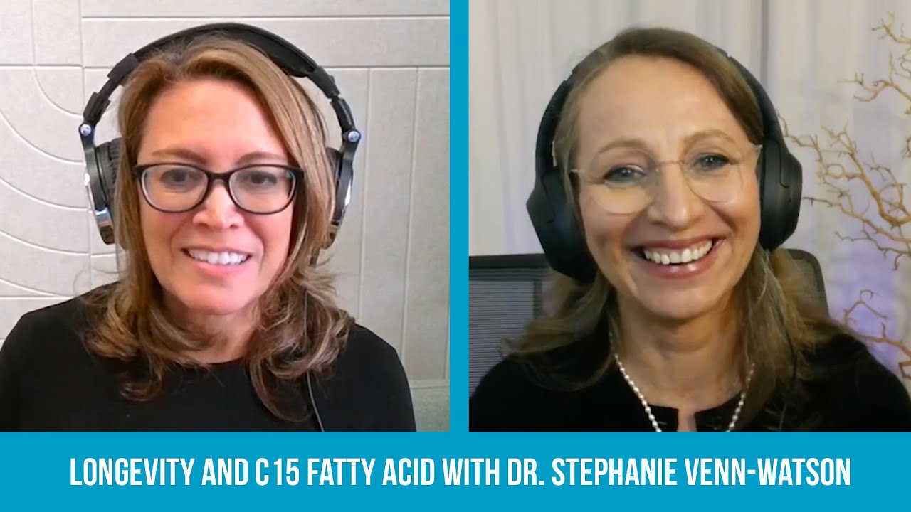 Longevity and C15 Fatty Acid with Dr. Stephanie Venn-Watson - YouTube