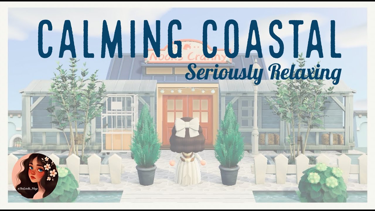 ACNH - Relaxing Coastal Paradise Tour - YouTube
