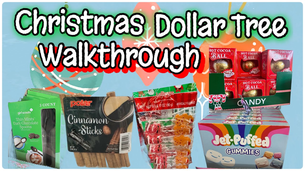 Christmas Dollar Tree Walkthrough | I Met A New Friend!! 11-19-23 - YouTube