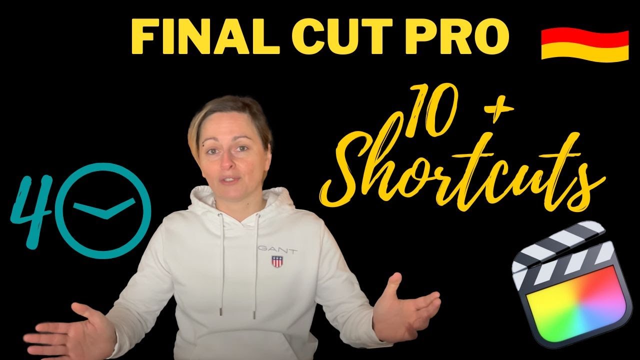 10 Plus Shortcuts in 4 Minuten für Final Cut Pro- Final Cut Pro ...